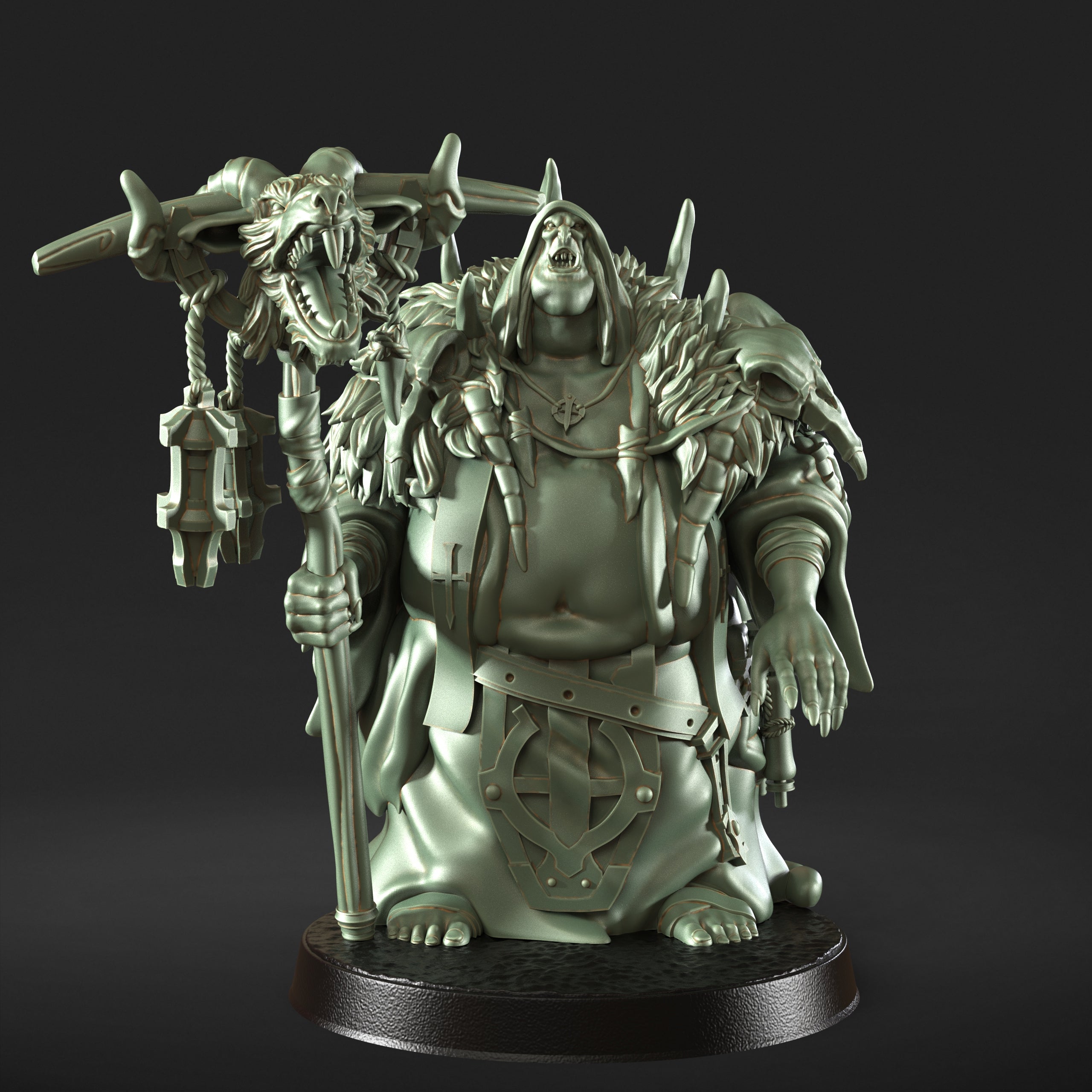 Rat Cult Priest - DND - Pathfinder - Dungeons & Dragons - RPG - Tablet