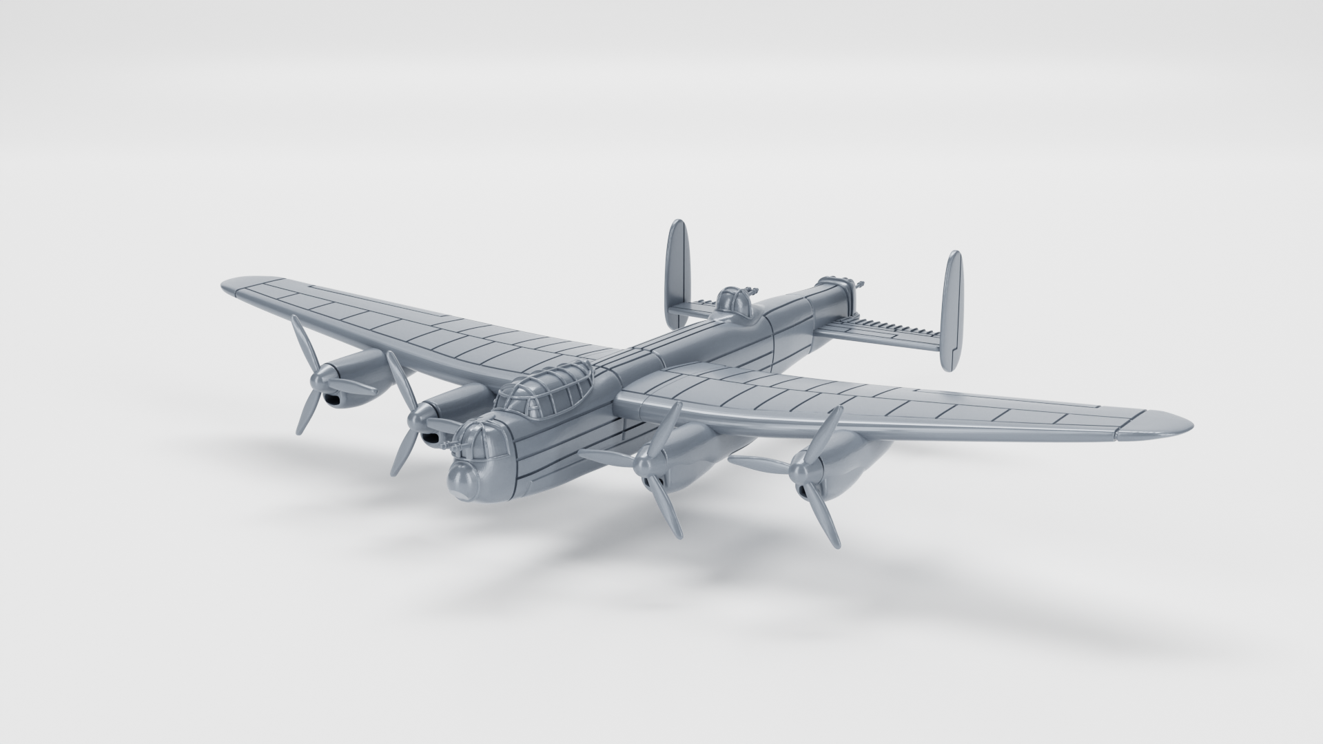 Avro Lancaster - Aircraft of Varsity Operation - 1/200 Scale - wargame