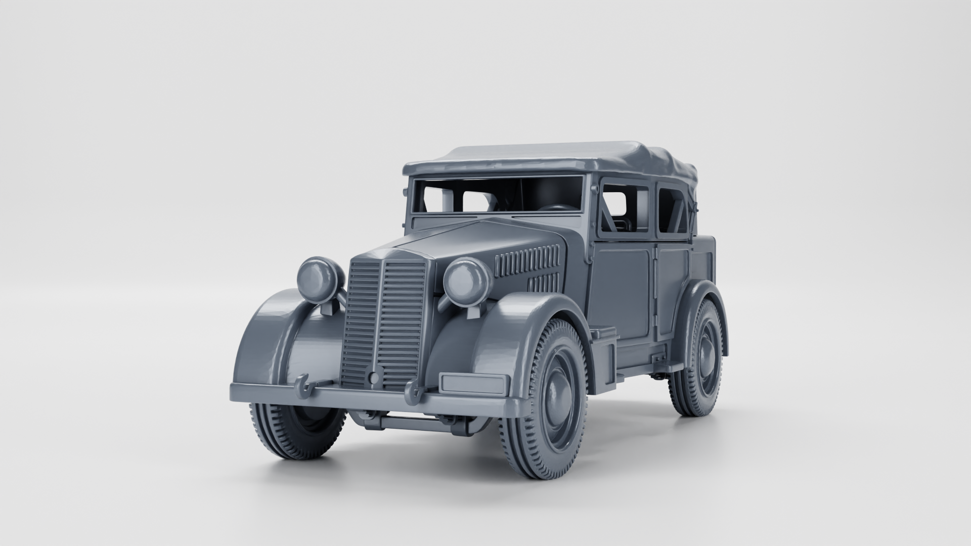 Fiat 508 CM Coloniale - Italian Army - 28mm Scale - wargame3d