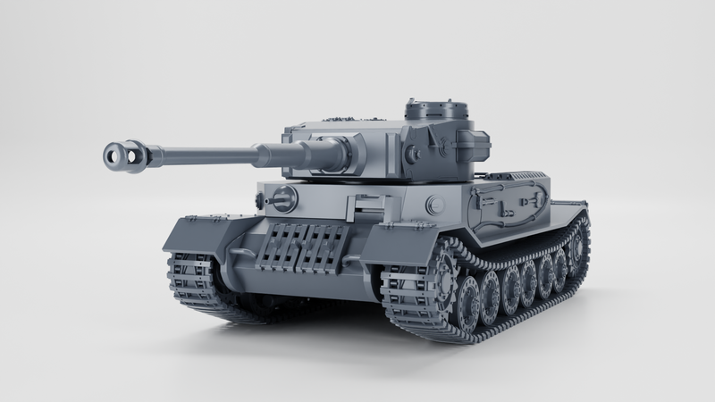 Tiger I - Porsche Tiger - VK 45.01(P) - WWII - German Army - wargame3d