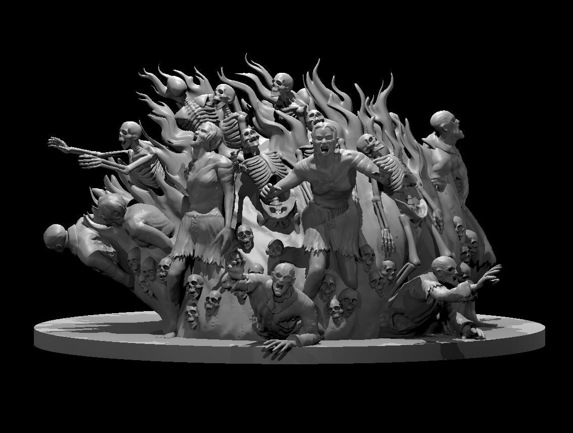 Corpse Mound - DND - Pathfinder - Dungeons & Dragons - RPG - Tabletop