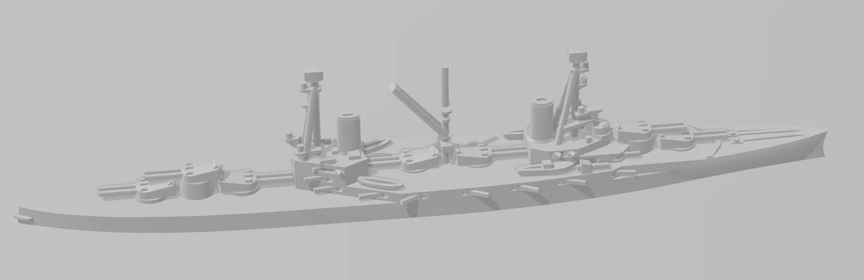 Battleship - Agincourt - WWI - UK Navy - Wargaming - Axis and Allies