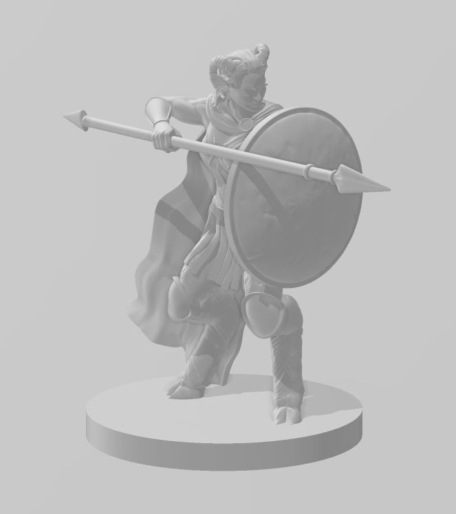 Satyr Hoplite - DND - Pathfinder - Dungeons & Dragons - RPG - Tabletop