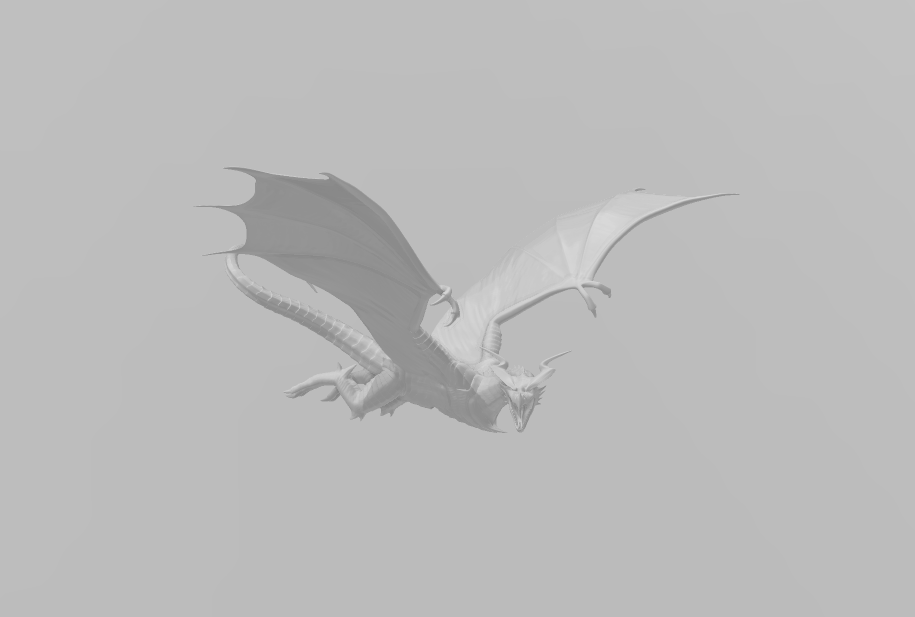 Elder Shadow Drake - DND - Pathfinder - Dungeons & Dragons - RPG - Tab