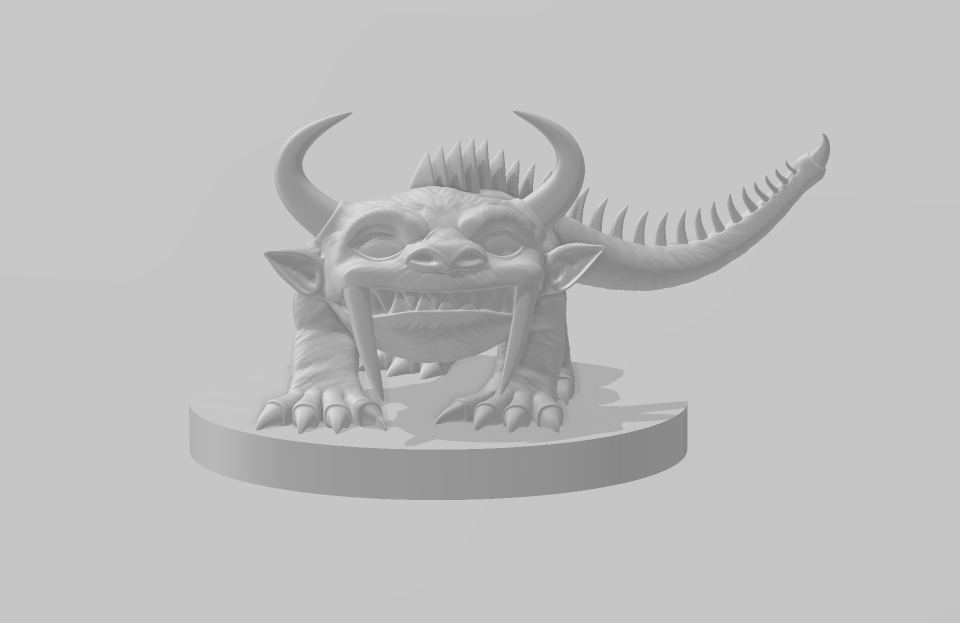 Hodag - DND - Pathfinder - Dungeons & Dragons - RPG - Tabletop - mz425