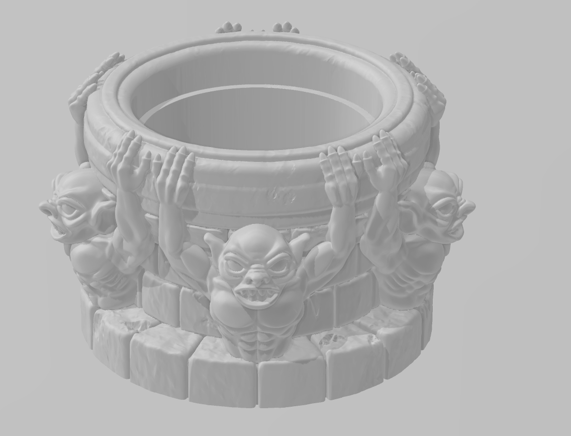 Scrying Pool LED - 28 mm / 1" - DragonLock - DND - Pathfinder - RPG