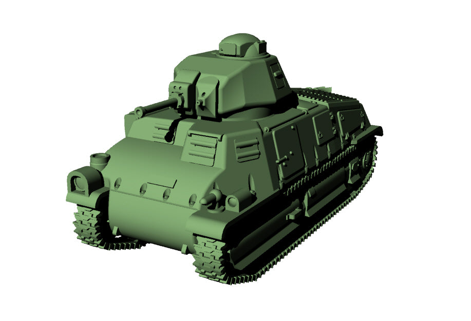 Somua S-35 - French Army - wargame3d- 28mm Scale