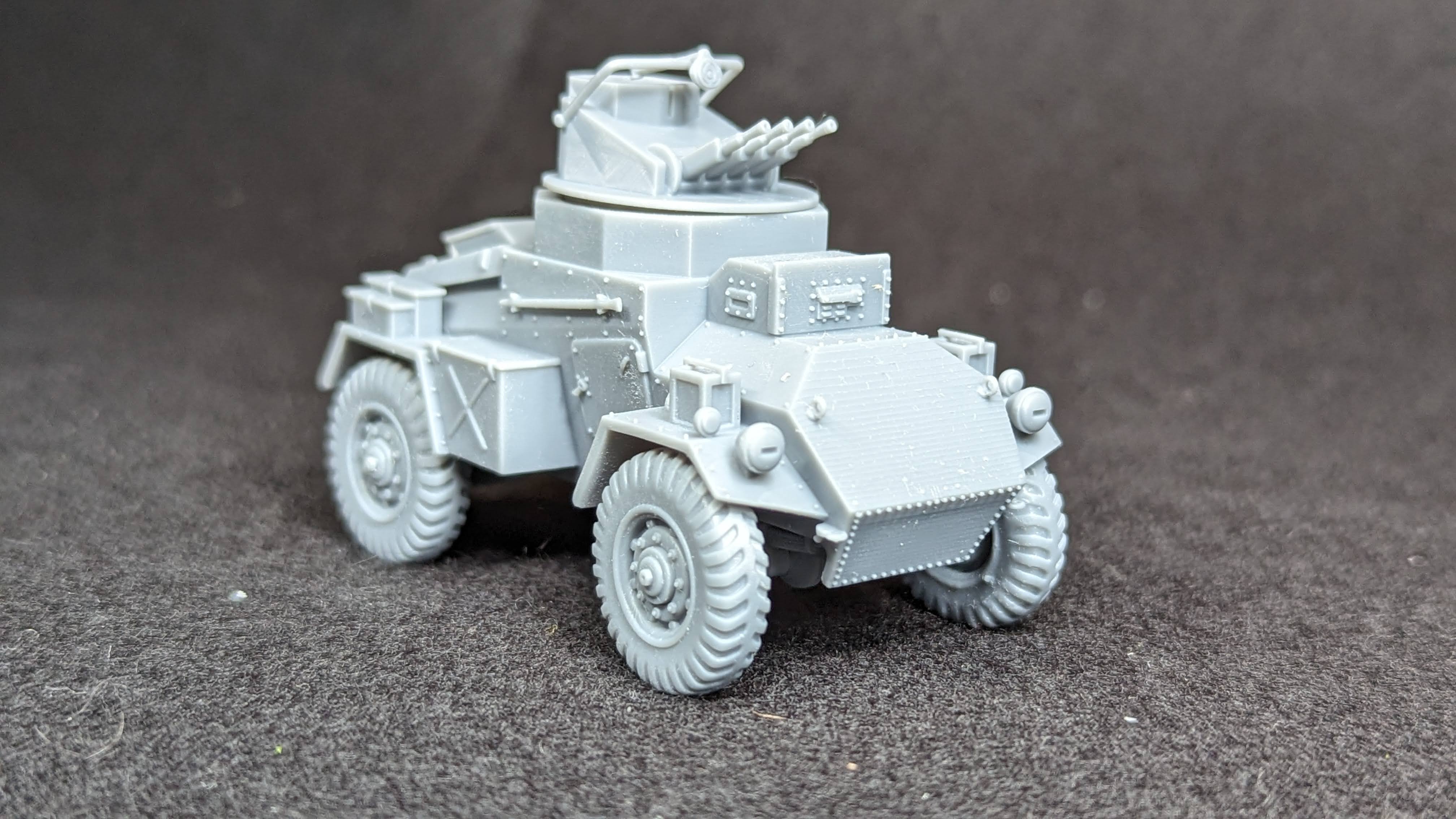 Humber Mk.I AA (Anti-Aircraft) - UK Army - wargame3d - 28mm Scale