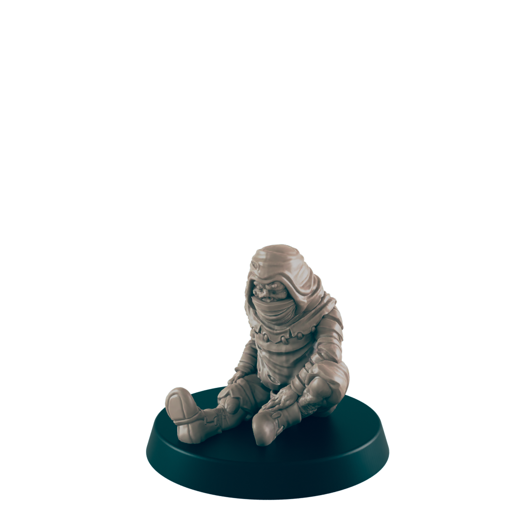 Leper - Everyday Folk - Mini - EC3D - - Dungeons & Dragons - RPG - Tab
