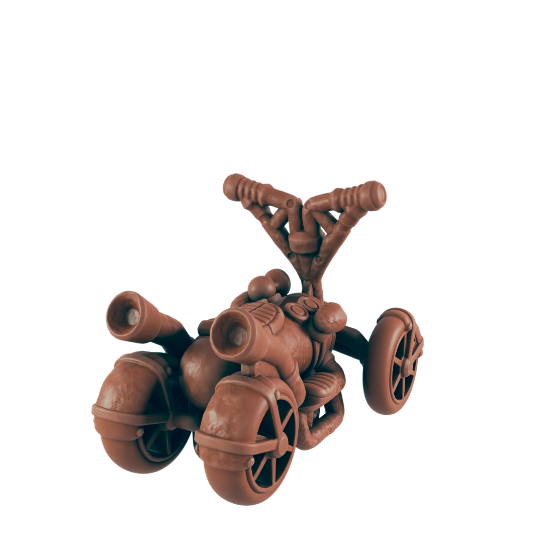 Steam Kart - Bolts and Brimstone - Scatter - EC3D - Steampunk - SciFi