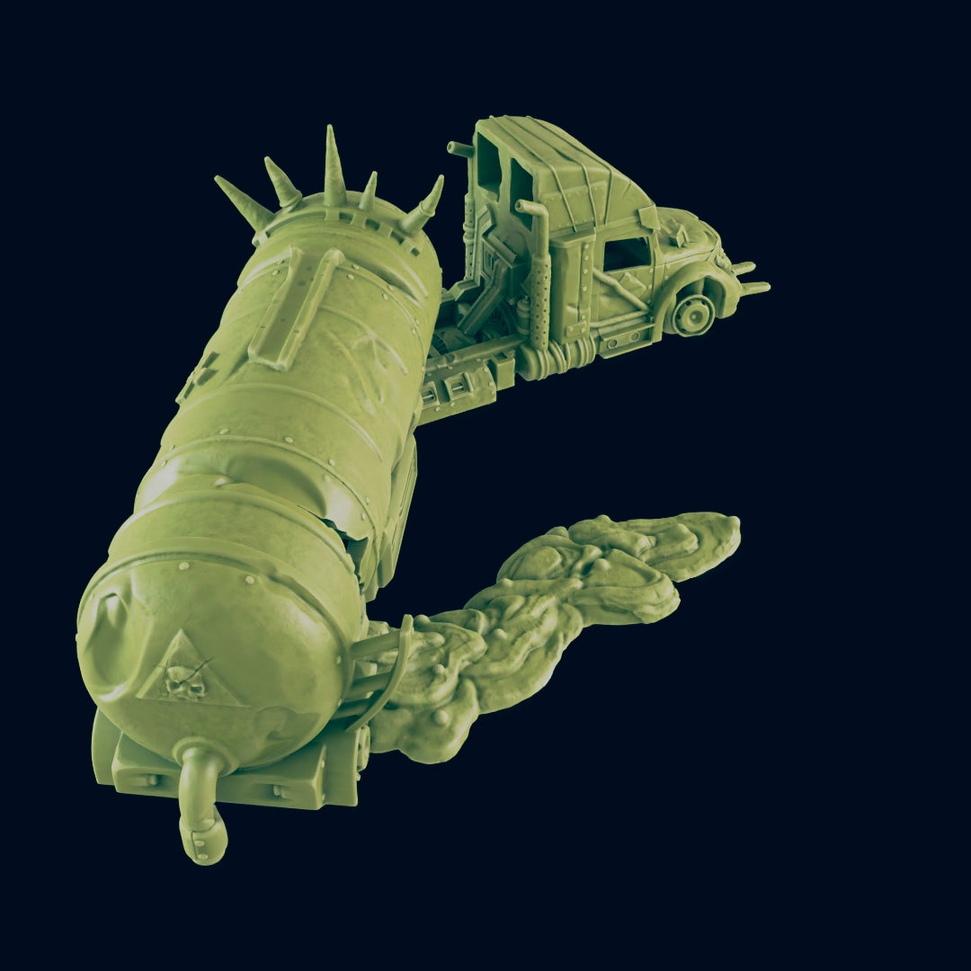 Tanker Wreck - Beyond the Badlands - Scatter- EC3D - Cyber Punk - SciF