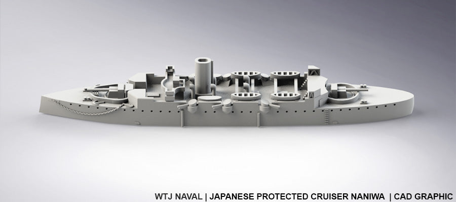 Naniwa - IJN Navy - Pre Dreadnought Era - Wargaming - Axis and Allies