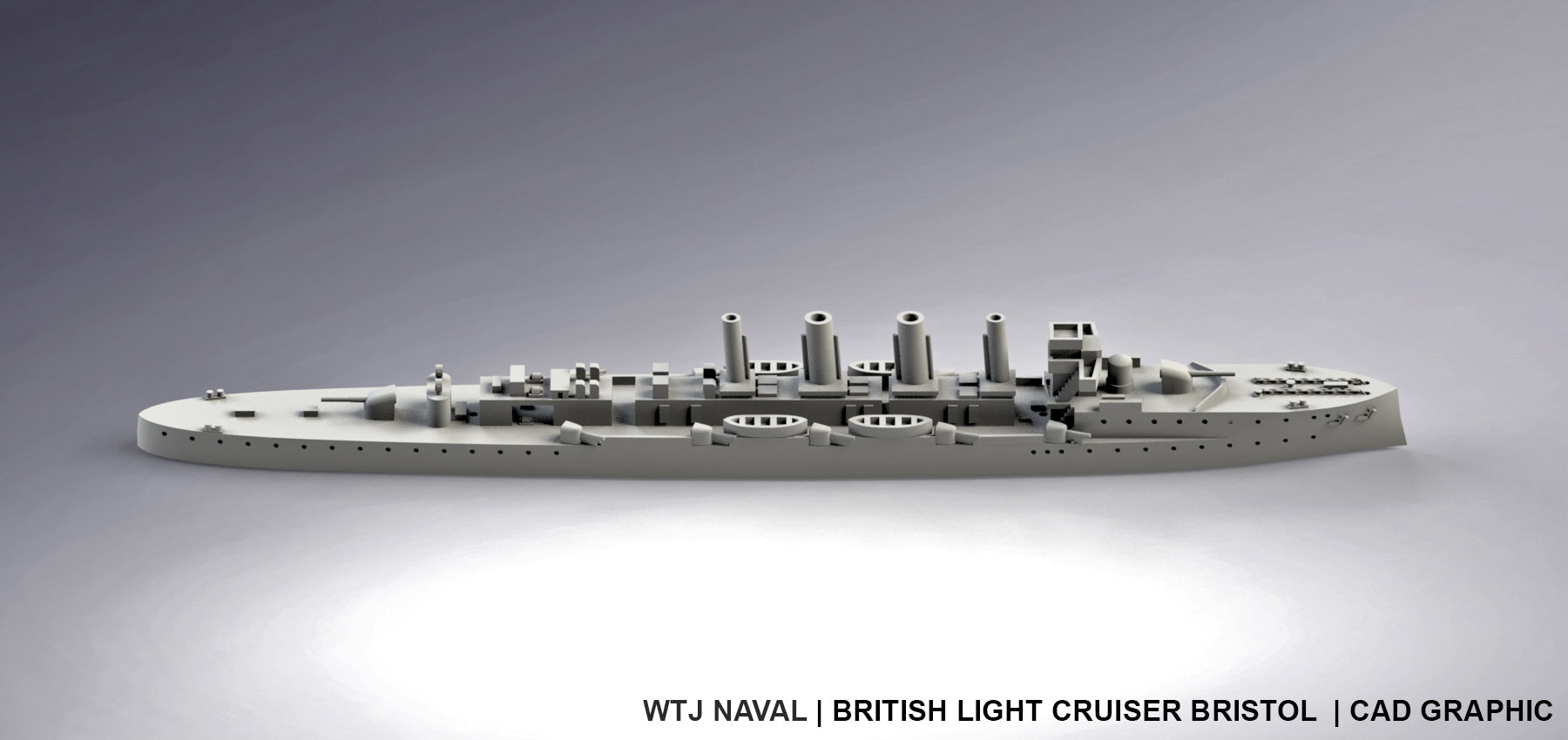 Bristol - UK Royal Navy - Pre Dreadnought Era - Wargaming - Axis and A