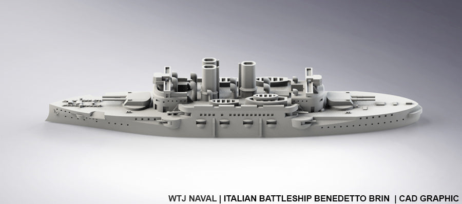 Benedetto Brin - Italian - Pre Dreadnought Era - Wargaming - Axis and