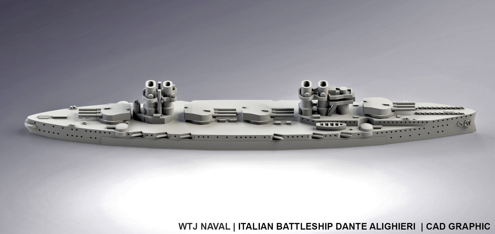 Dante Alighieri - Italian - Pre Dreadnought Era - Wargaming - Axis and