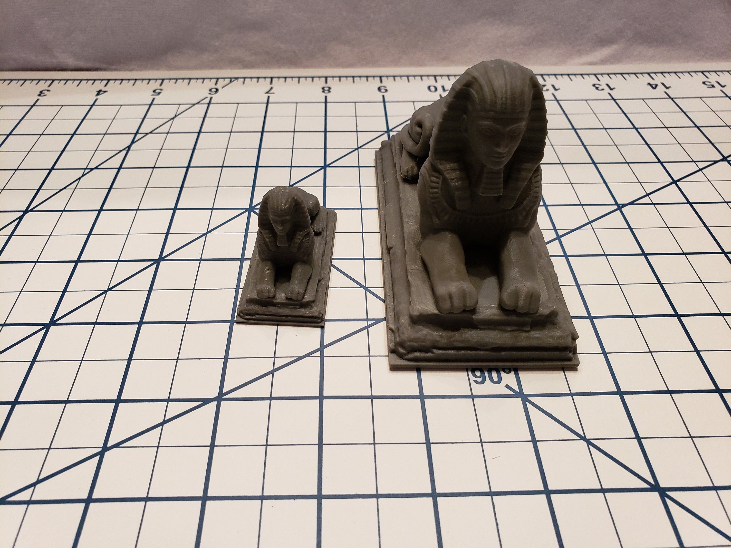 Sphinx Statue - OpenForge - DND - Pathfinder - RPG - Dungeon & Dragons