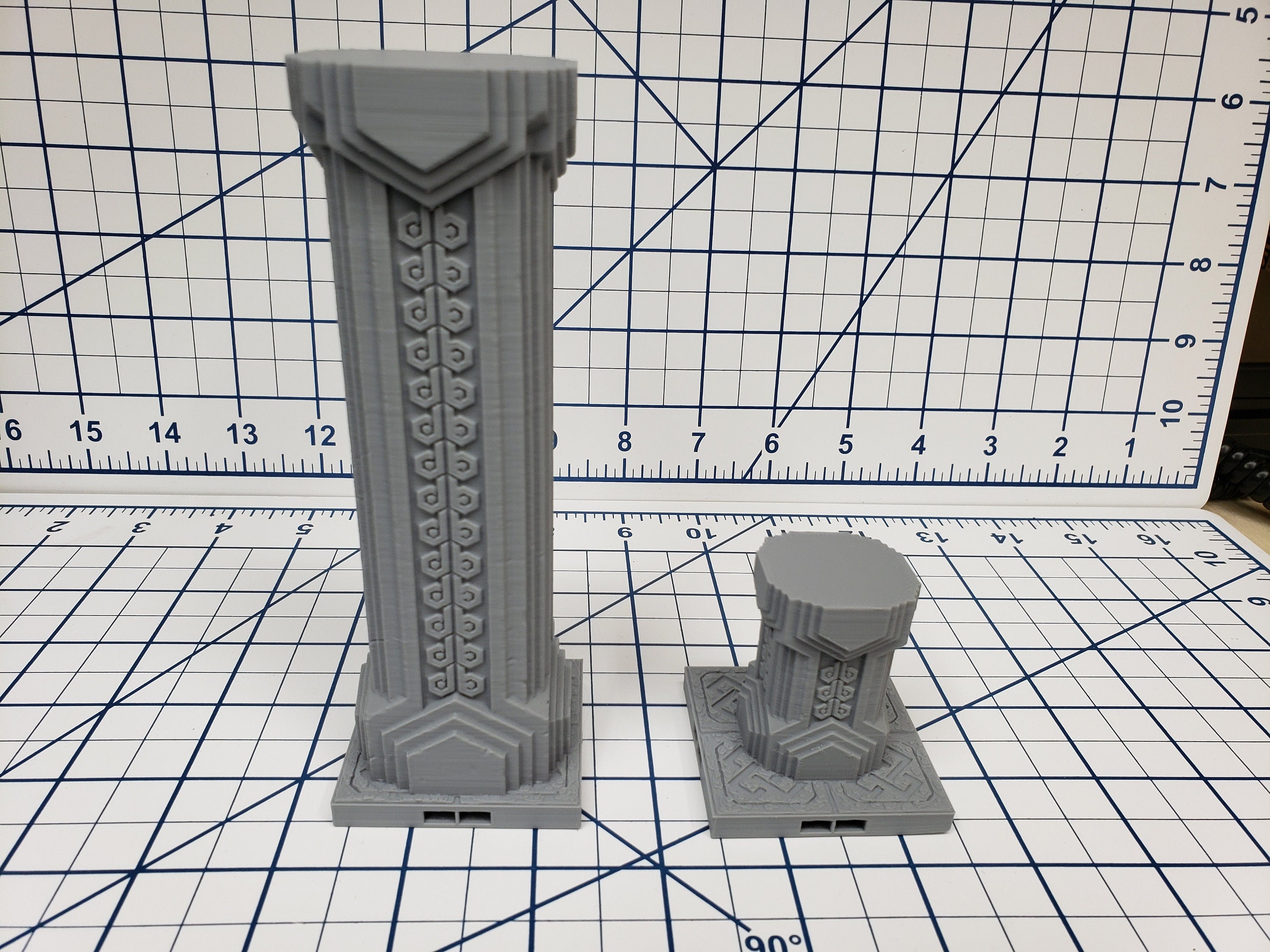 Mountain King - Pillar Tile - DragonLock - DND - Pathfinder - RPG - Du