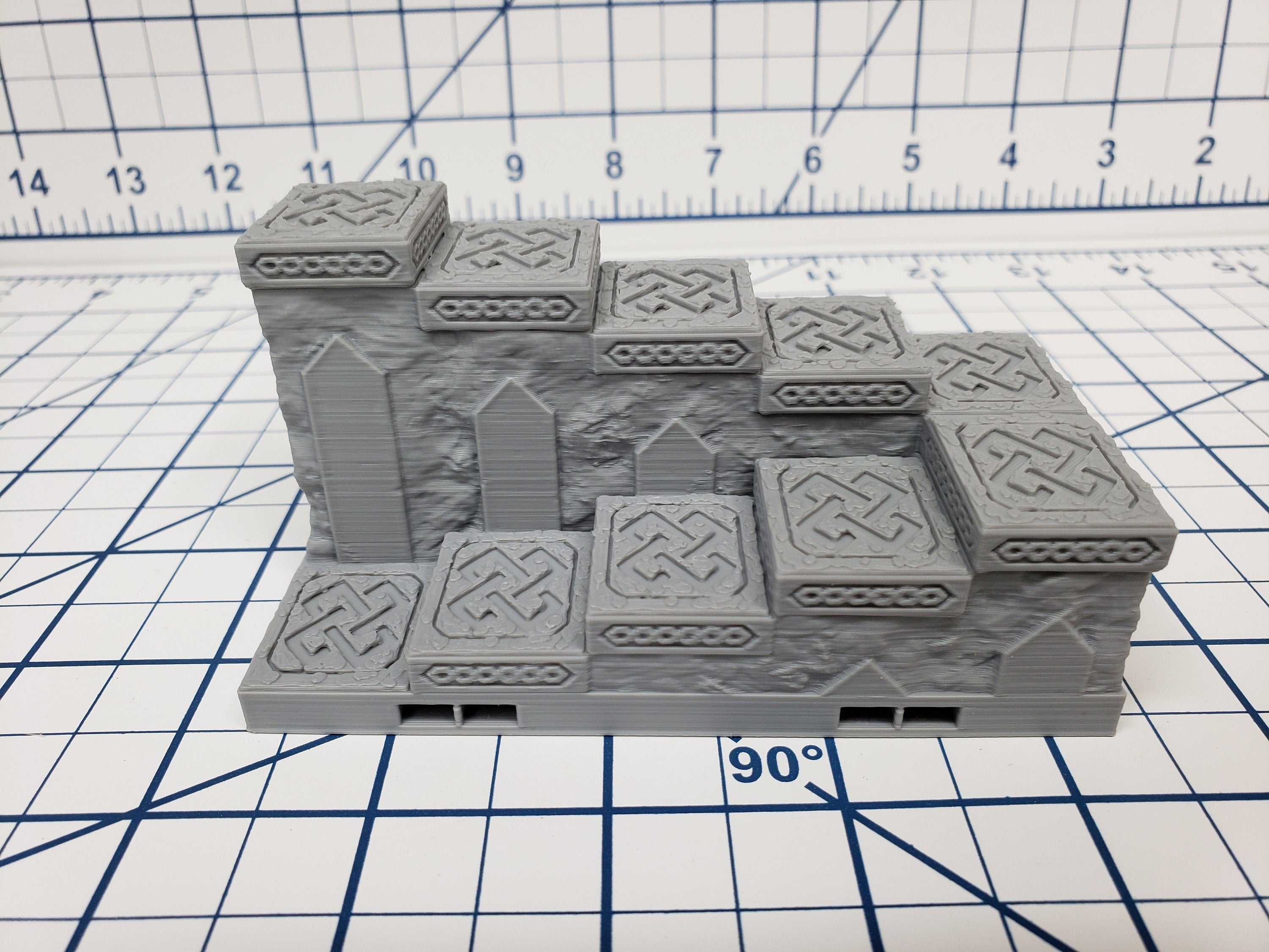 Mountain King - Stairs Tile - DragonLock - DND - Pathfinder - RPG - Du