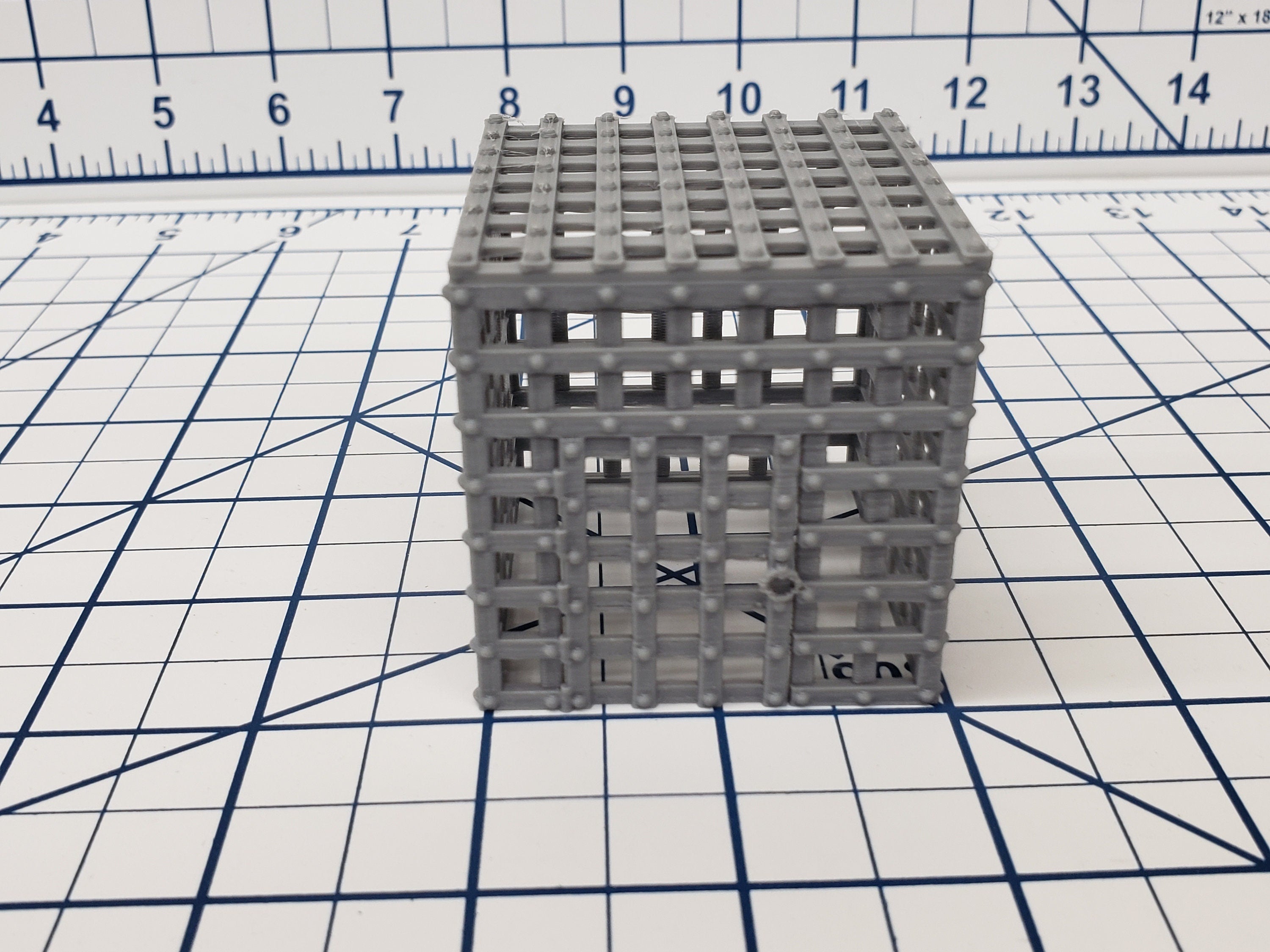 Iron Cage - DND - Pathfinder - RPG - Dungeon & Dragons - Terrain - Map