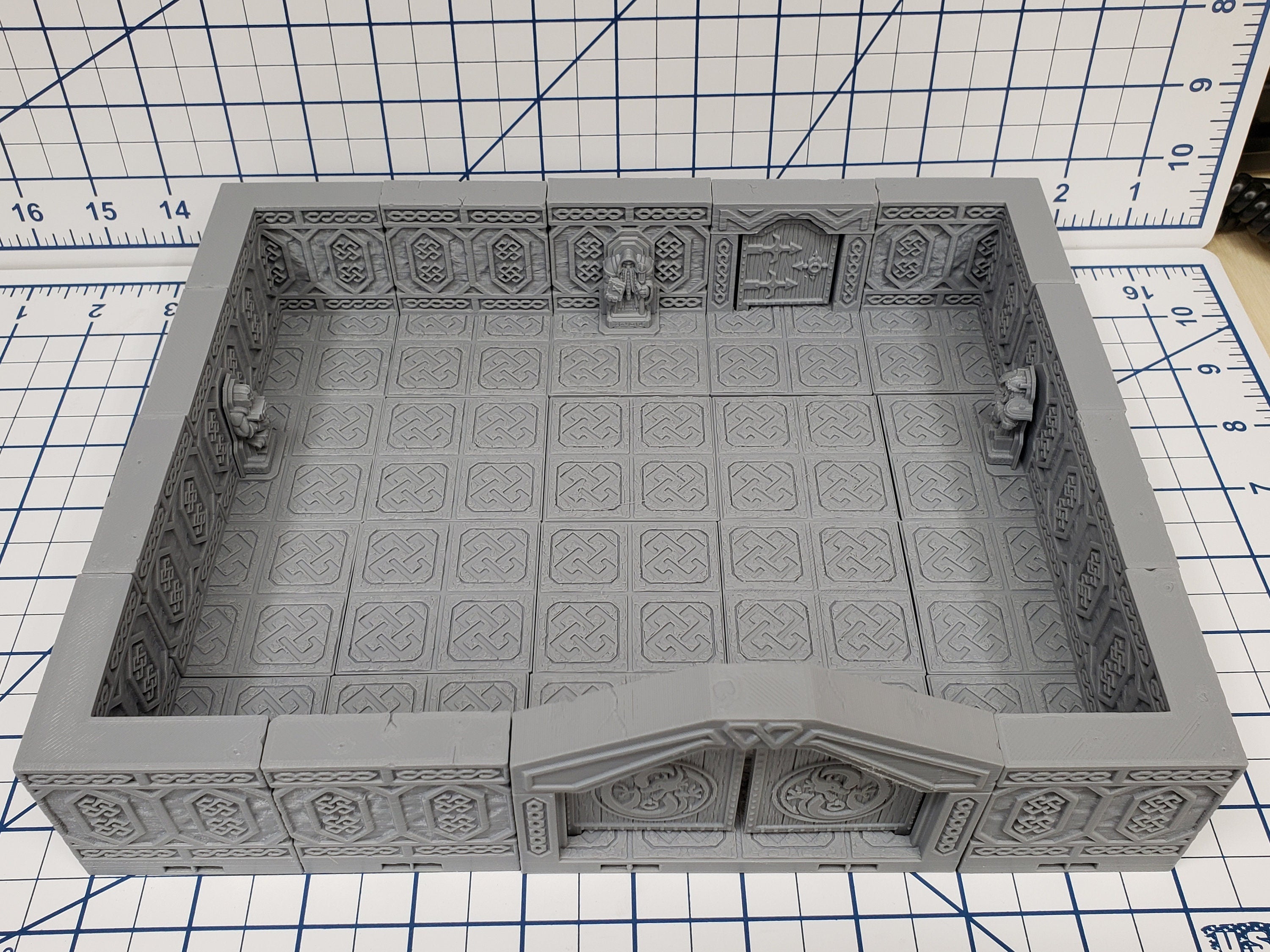 Mountain King - Statue Room - Dwarven - DragonLock - DND - Pathfinder