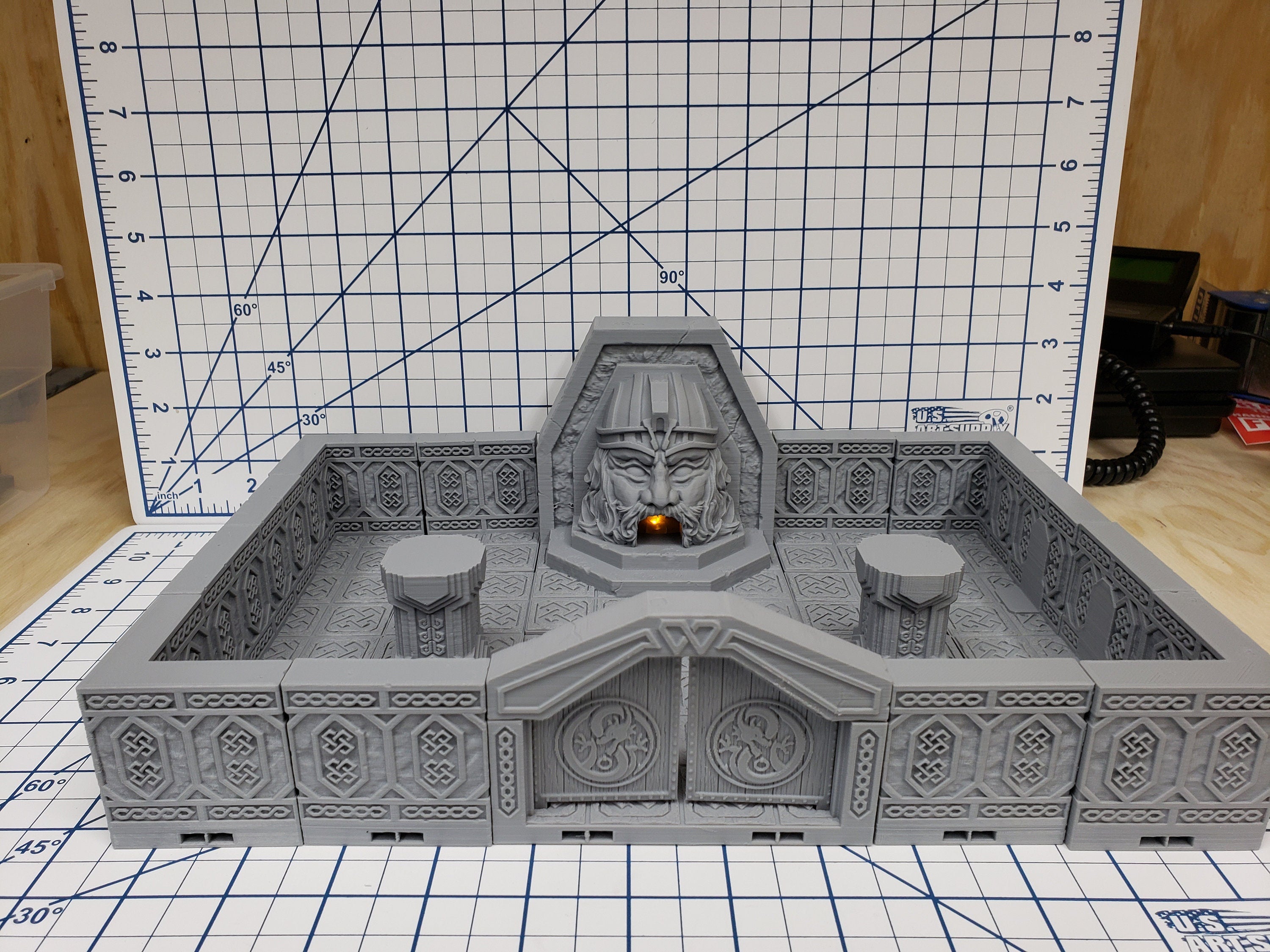 Mountain King - Forge Room - Dwarven - DragonLock - DND - Pathfinder