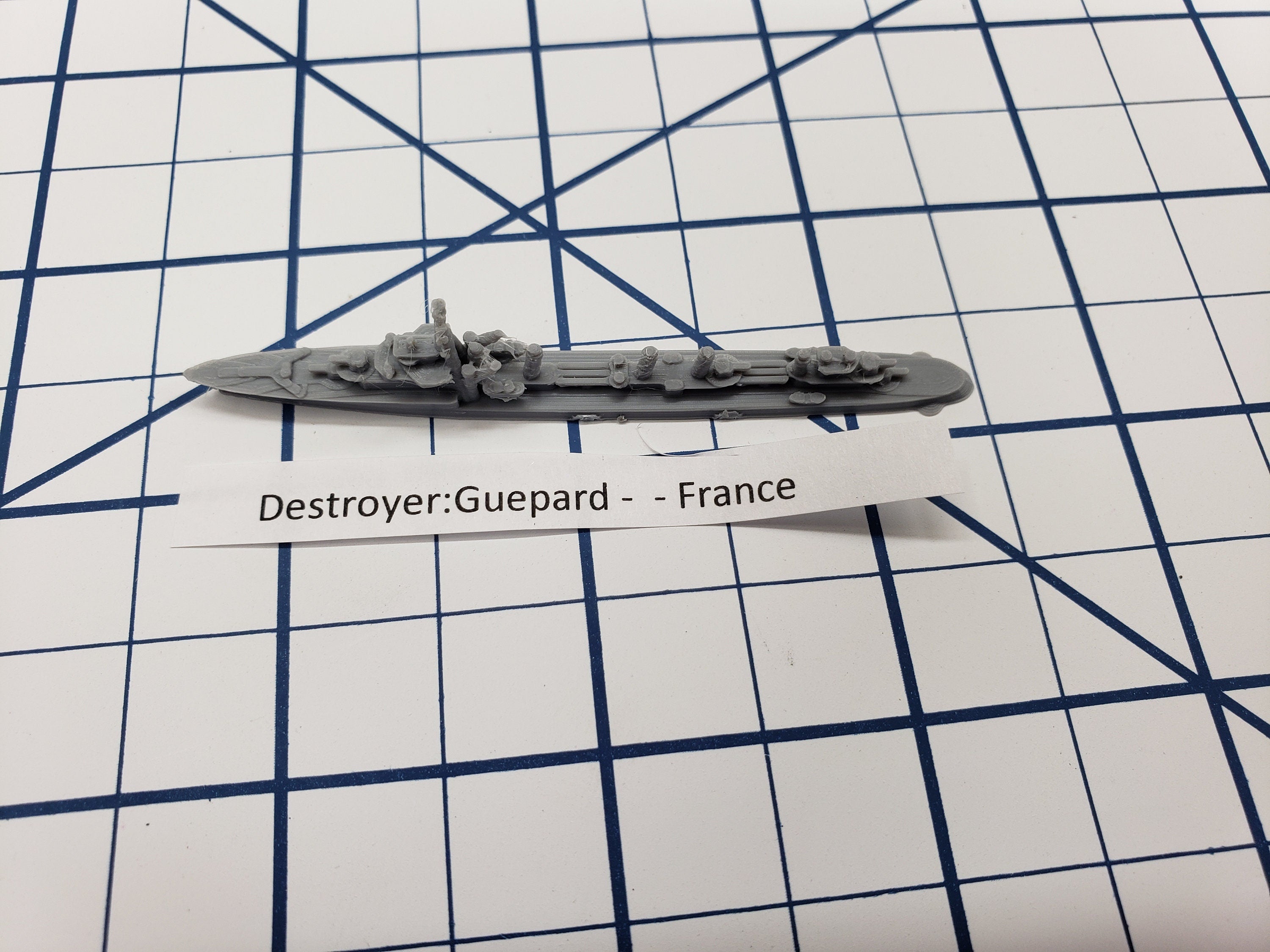 French Naval Miniatures