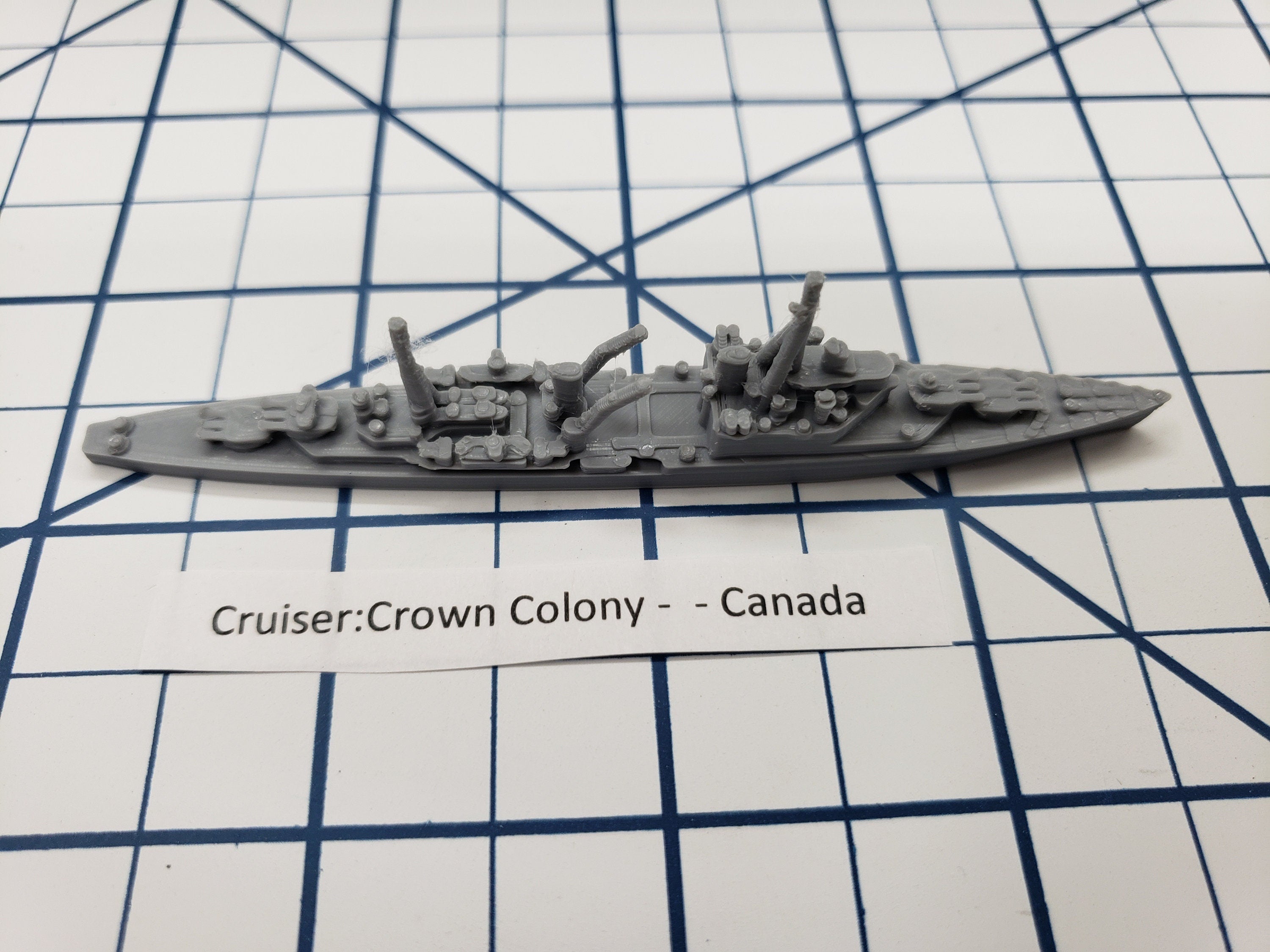 Cruiser - Crown Colony - Royal Canadian Navy - Wargaming - Axis and Al