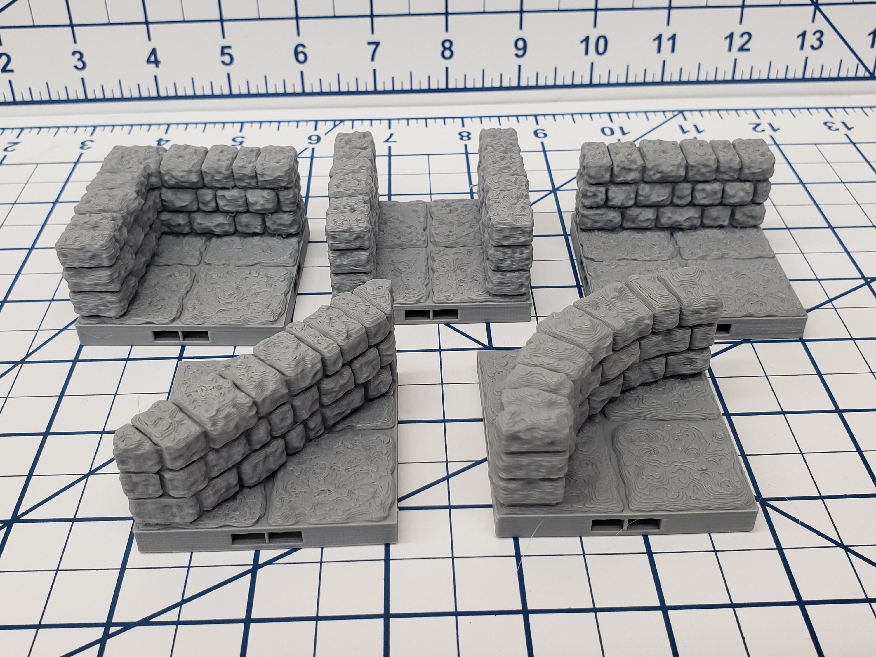 Dungeon Style - Half Walls - DragonLock - DND - Pathfinder - RPG - Dun