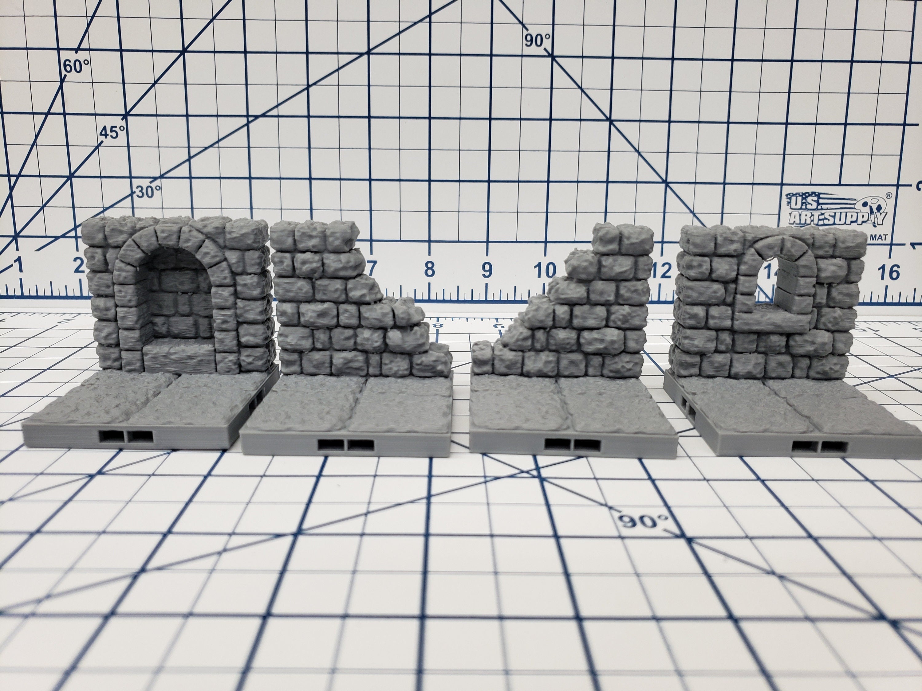 Dungeon Style - Special Walls 2 - DragonLock - DND - Pathfinder - RPG