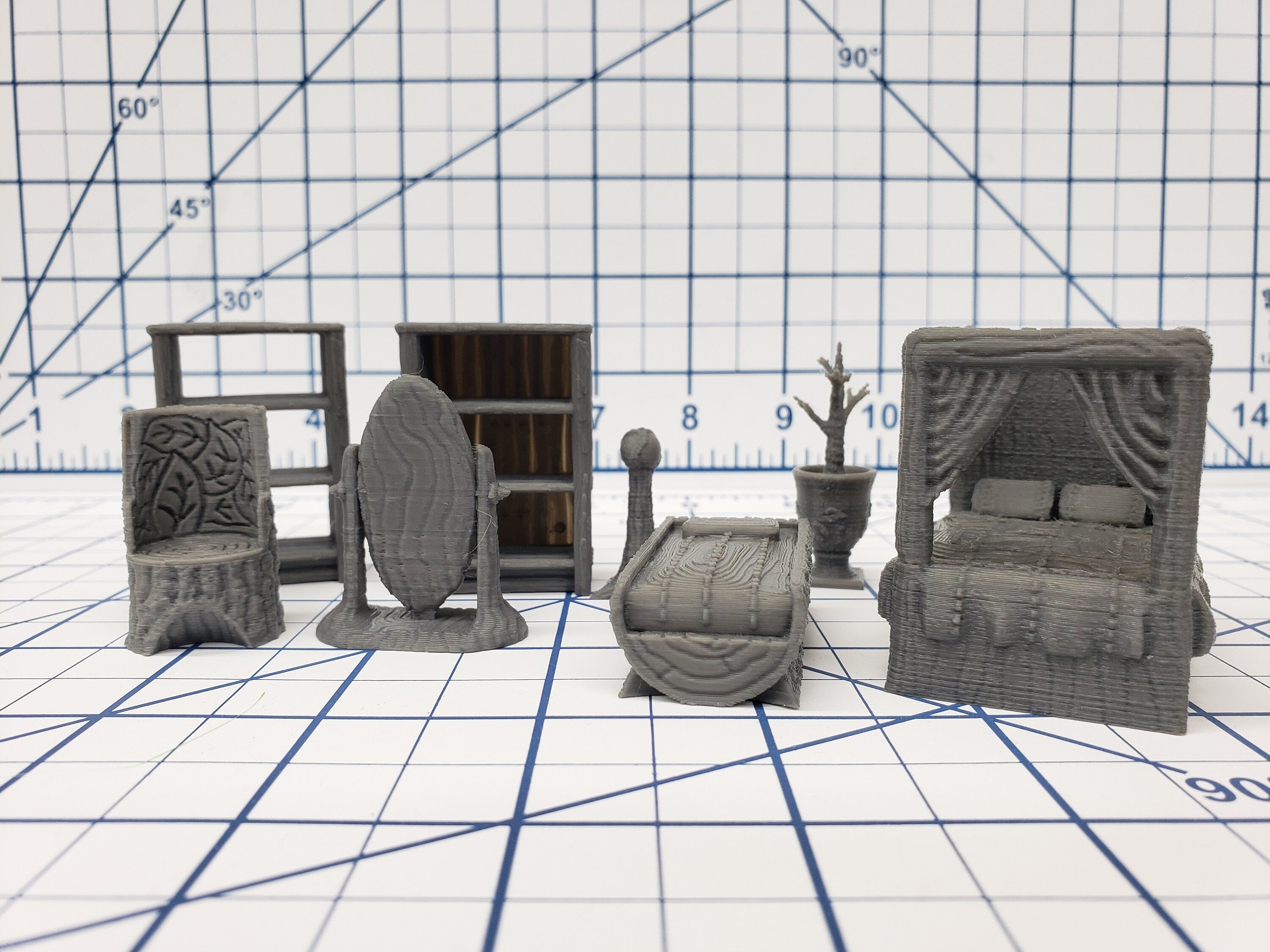 Forest of Oakenspire - Furniture Scatter Set - Hero's Hoard - DND - Pa