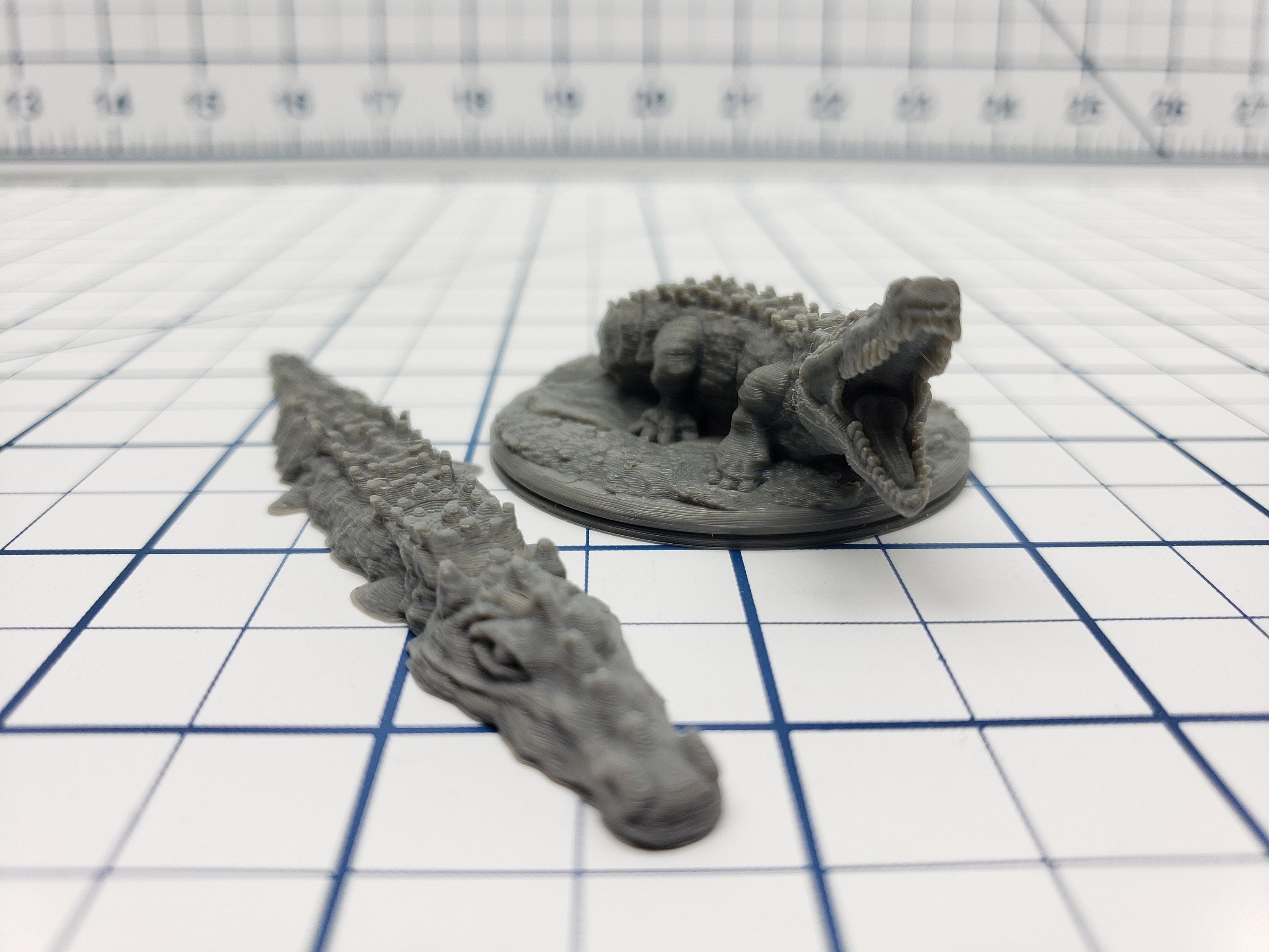 Empire of Scorching Sands - Set of Crocodile Minis - DND - Pathfinder