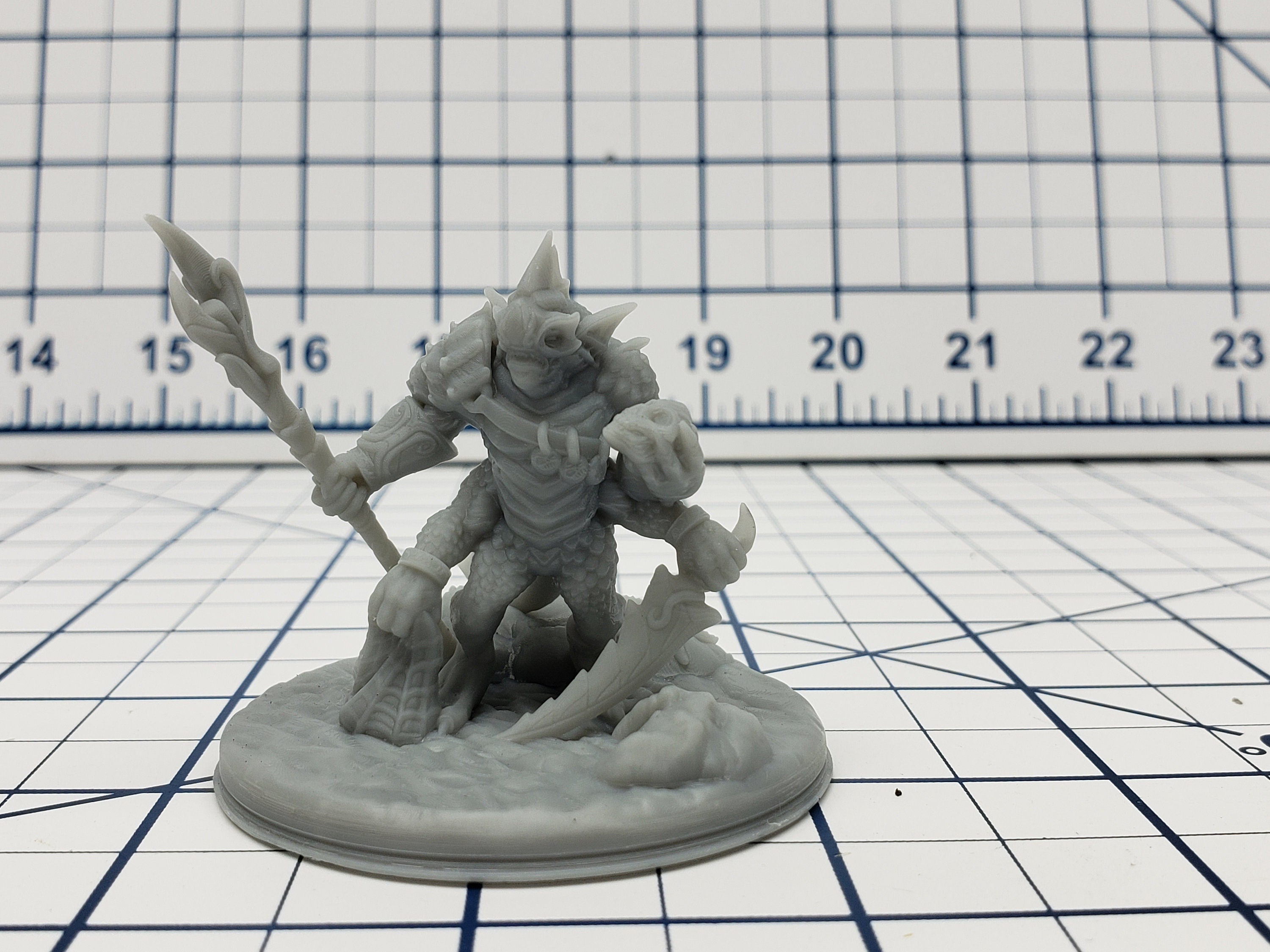 Sea Devils Mini - Savage Atoll - Hero's Hoard - DND - Pathfinder - Dun