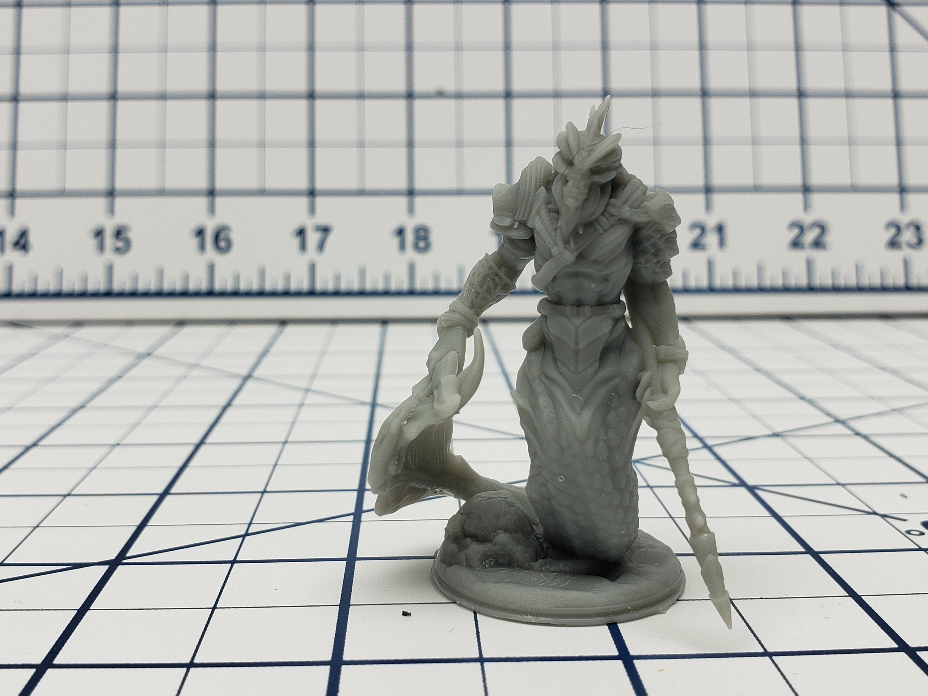 Merrow Mini - Savage Atoll - Hero's Hoard - DND - Pathfinder - Dungeon