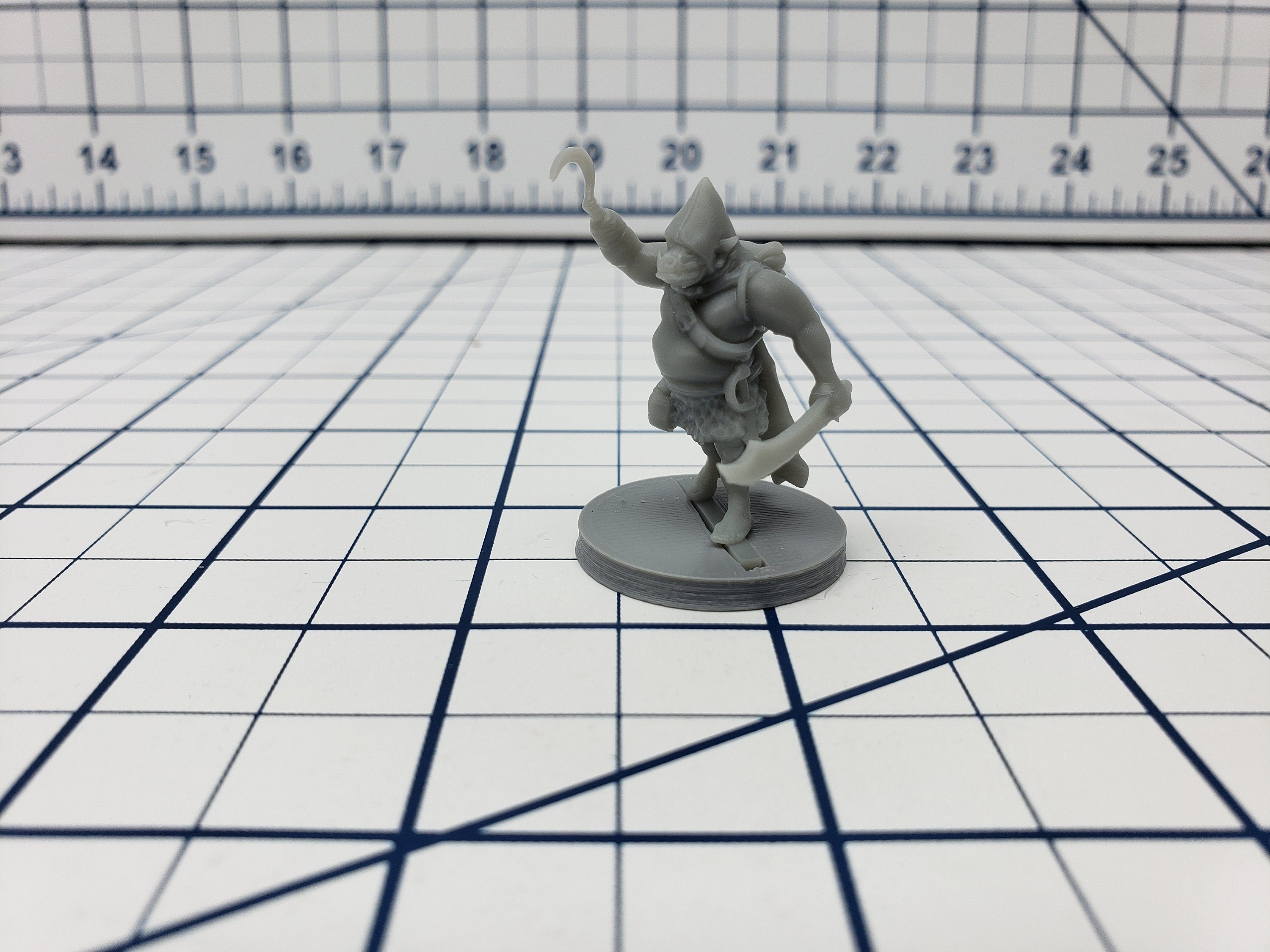 Orc Minis - Thug Captain and Auxiliaries - Slottabase - DND - Pathfind