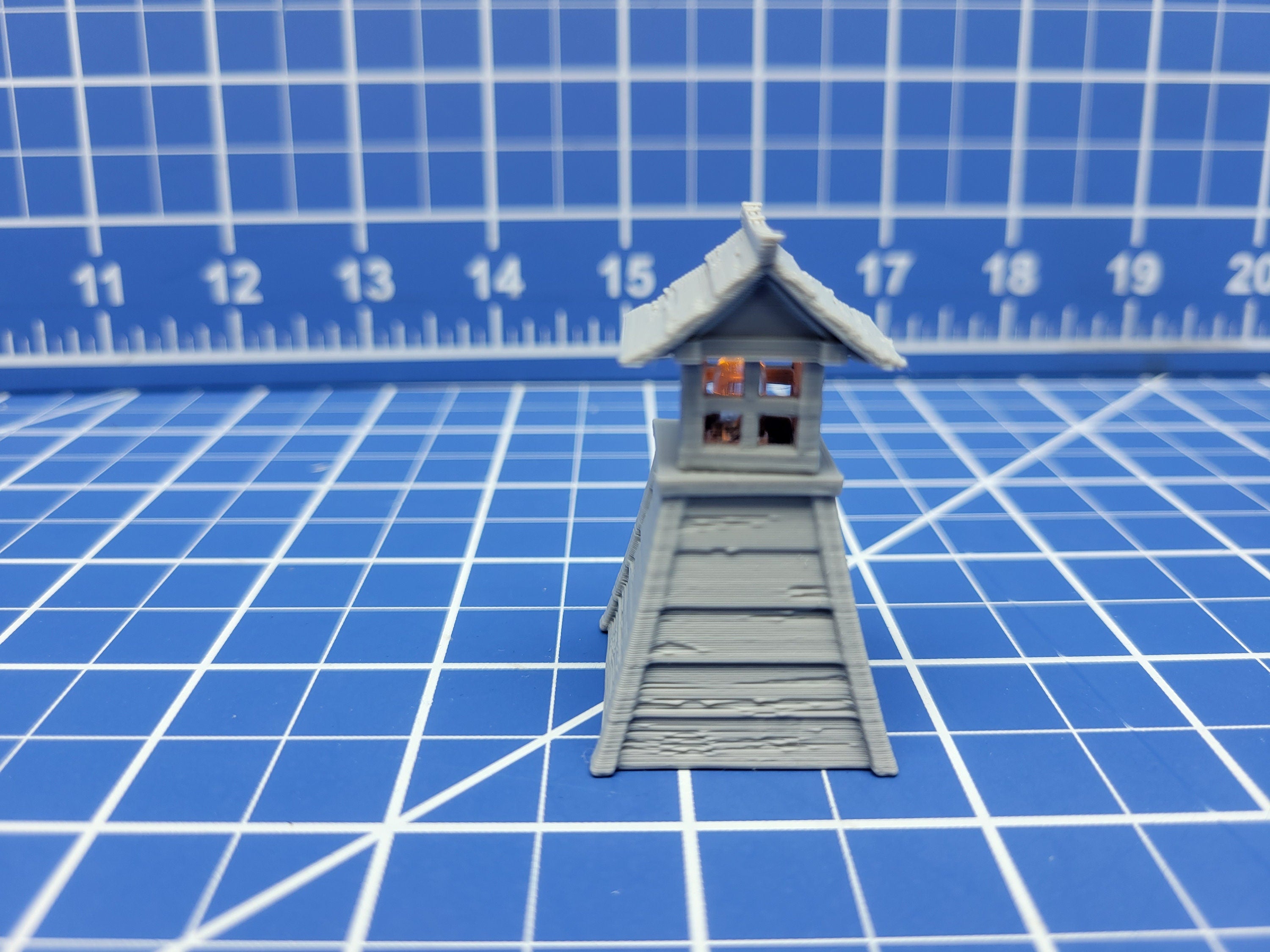 Samurai - Set of 4 Lanterns - DND - Pathfinder - Dungeons & Dragons