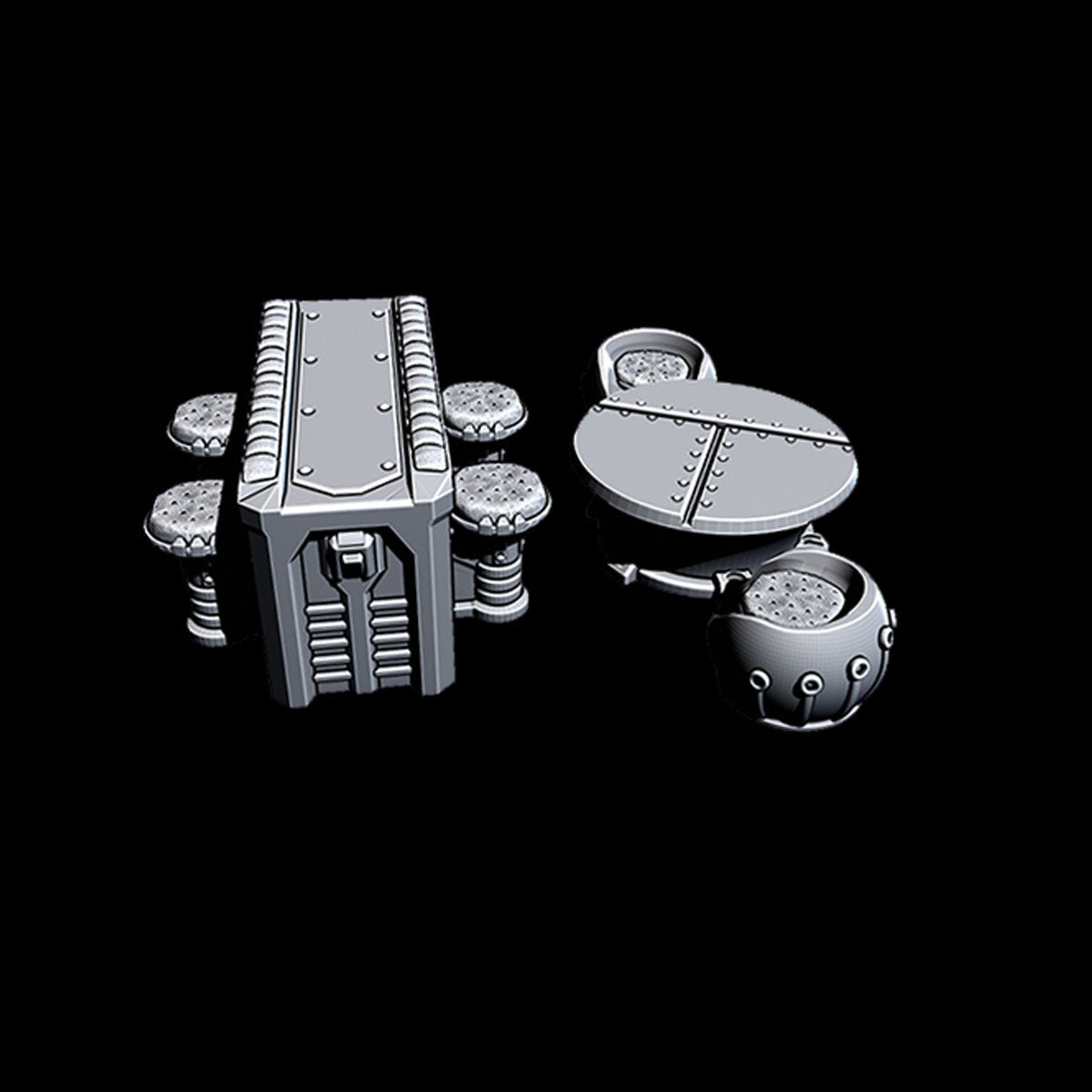 Cantina Tables - Novus Landing - Starfinder - Cyberpunk - Science Fict