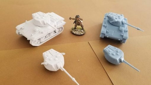 M22 Locust Airborne Tank - Great for Table Top War Games And Dioramas