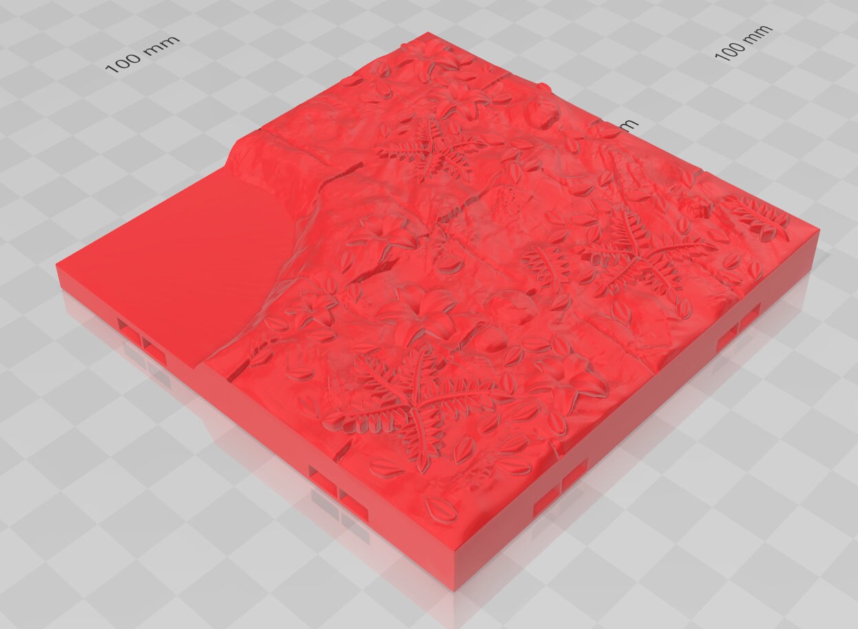 River Bases Grid Set - Shadowgrove Set 2 -Fat Dragon Games- DND- Pathf
