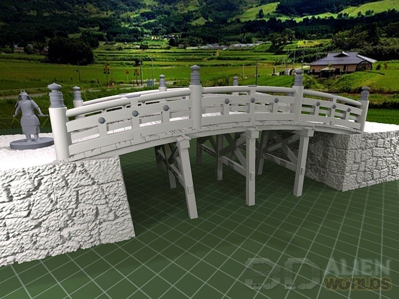 Samurai - Bridges - DND - Pathfinder - Dungeons & Dragons - - Test of