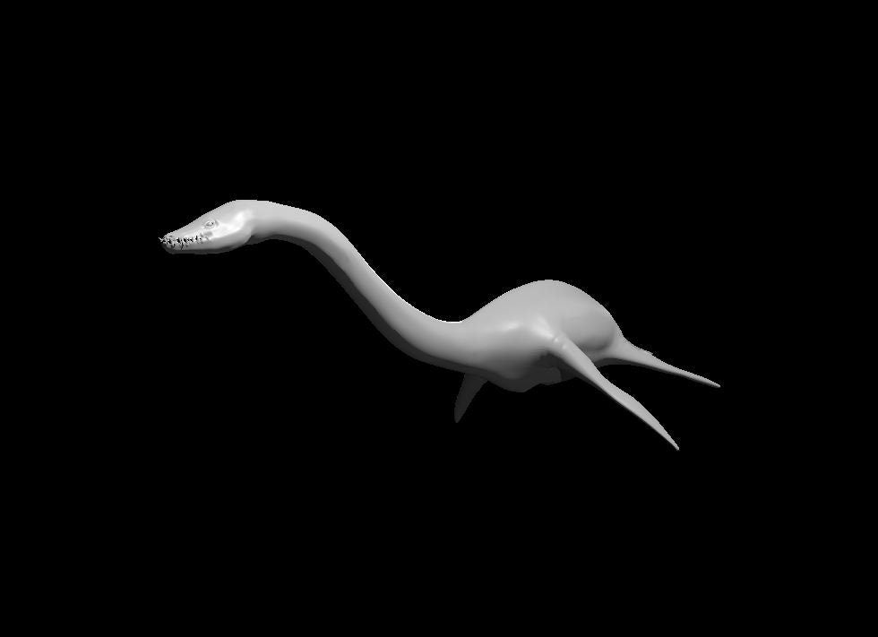 Plesiosaurus Mini - DND - Pathfinder - Dungeons & Dragons - RPG - Tabl