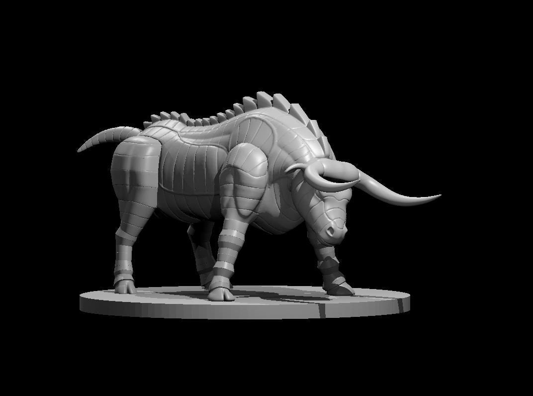 Gorgon Mini - DND - Pathfinder - Dungeons & Dragons - RPG - Tabletop