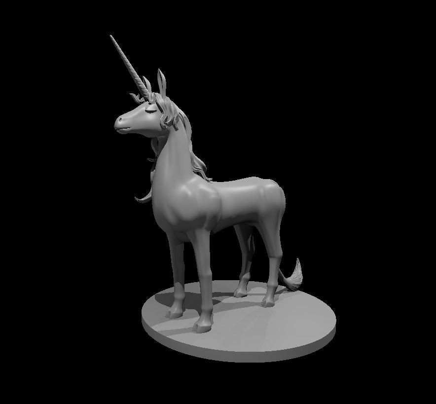Unicorn Mini - DND - Pathfinder - Dungeons & Dragons - RPG - Tabletop