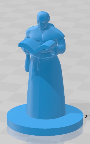 Acolyte Mini - DND - Pathfinder - Dungeons & Dragons - RPG - Tabletop