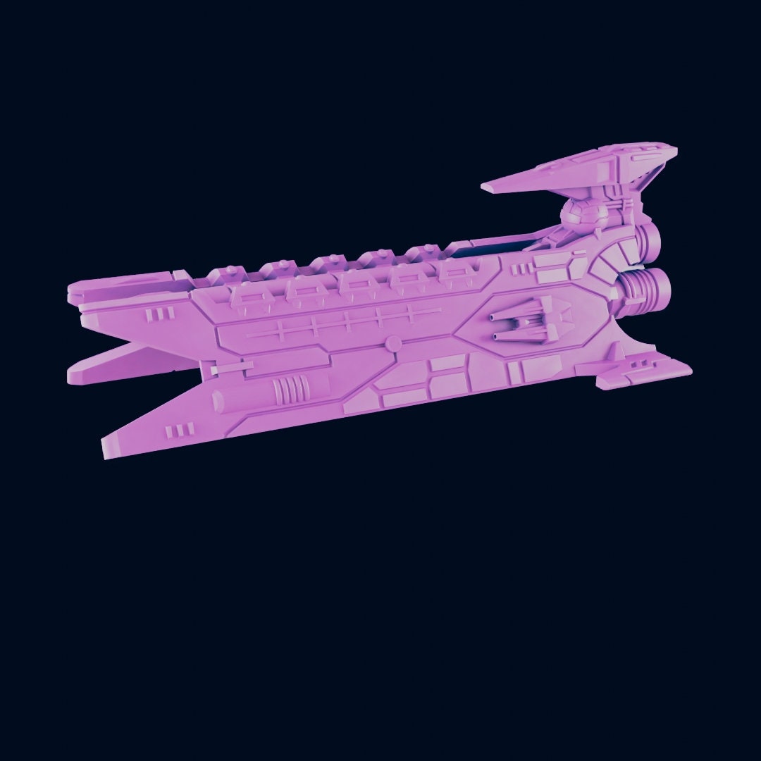 Udoxian Fleet Destroyer - The Astra Nebula - Starfinder - A Billion Su