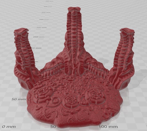 Hive Nodes Set 3 - Alien Lair - Pathfinder - Dungeons & Dragons -RPG-