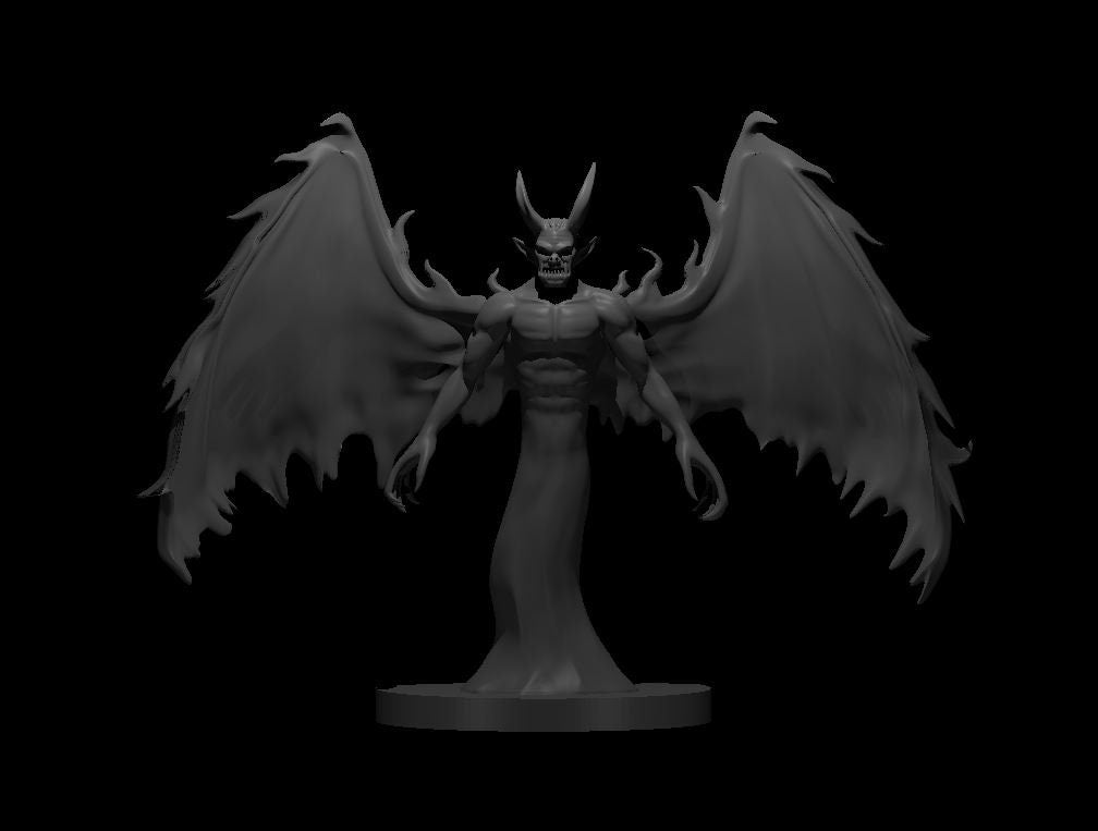 Shadow Demon Mini - DND - Pathfinder - Dungeons & Dragons - RPG - Tabl