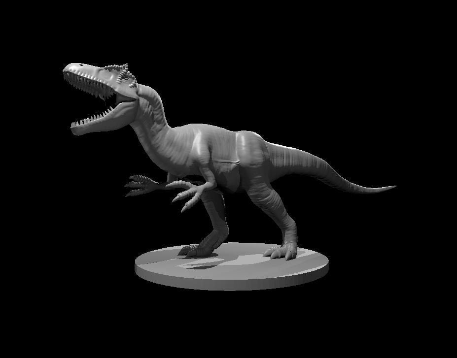 Allosaurus Mini - DND - Pathfinder - Dungeons & Dragons - RPG - Tablet