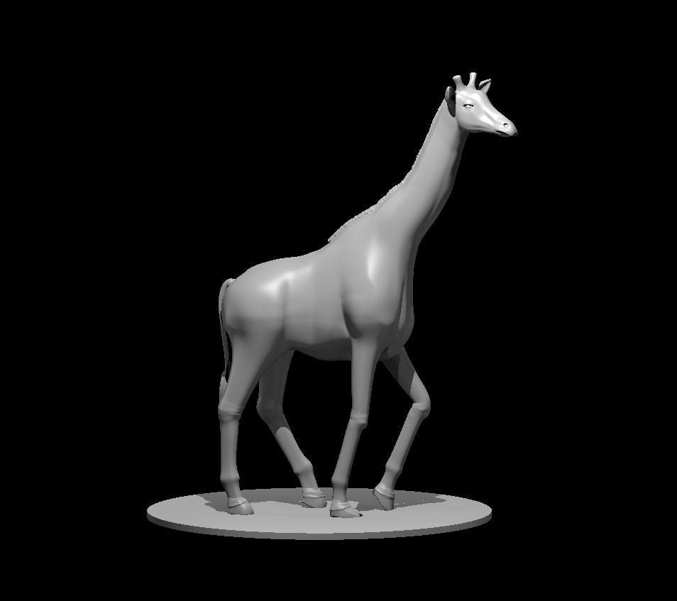Giraffe Mini - DND - Pathfinder - Dungeons & Dragons - RPG - Tabletop