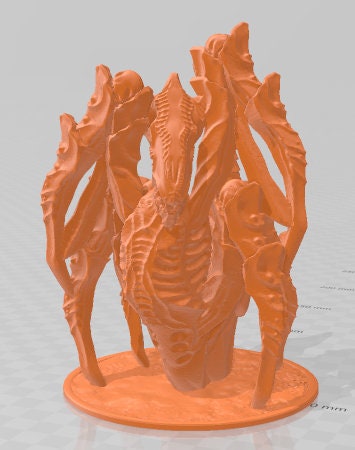 Hive Queen - Alien Lair - Pathfinder - Dungeons & Dragons -RPG- Tablet