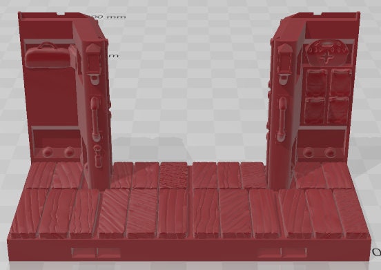 Vrai Foundry Passengers Cars Luggage Side Doors - Electro Rail Trains